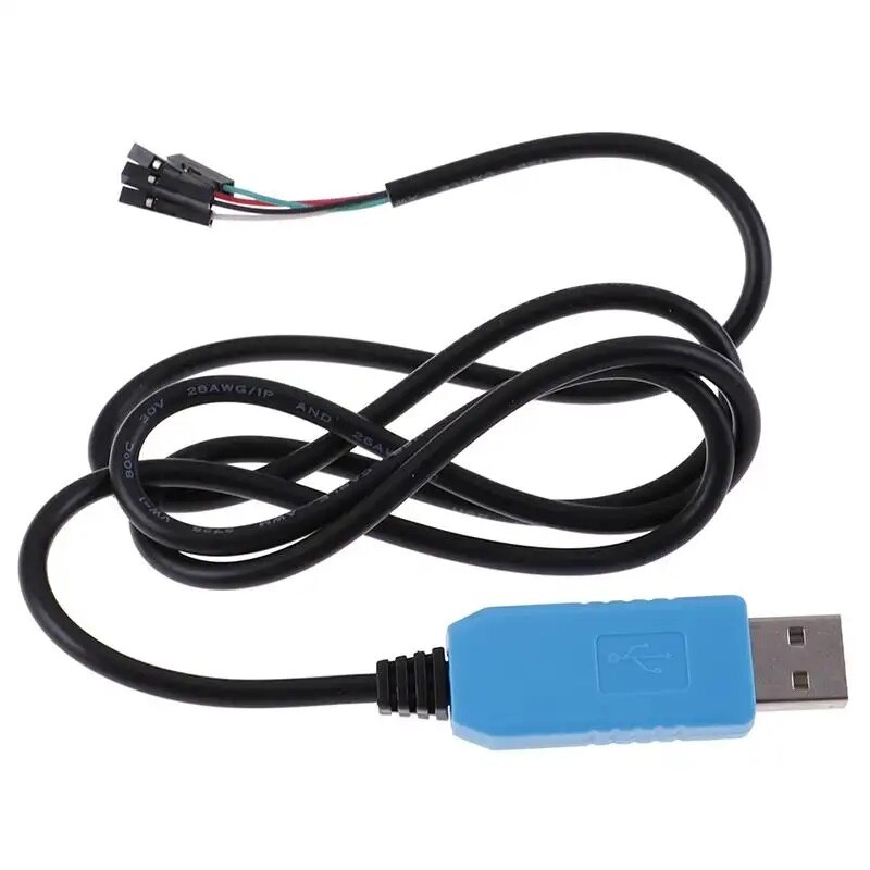 Cablu convertor USB - TTL serial cu 4 pini PL2303HX OKY3406-0 - eMAG.ro