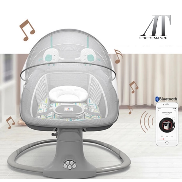 Leagan copii At Performance, Balansoar copii 3 in 1, Electric, cu Plasa ...