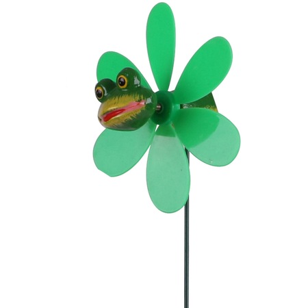 Decoratiune gradina, morisca, plastic, broscuta, 63 cm, Happymax - eMAG.ro