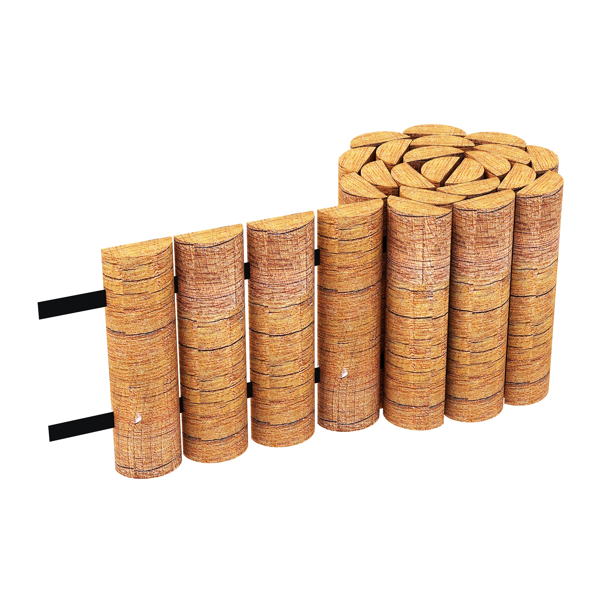 Palisada, en.casa, Rotta, 150 x 20 cm, lemn, natur - eMAG.ro