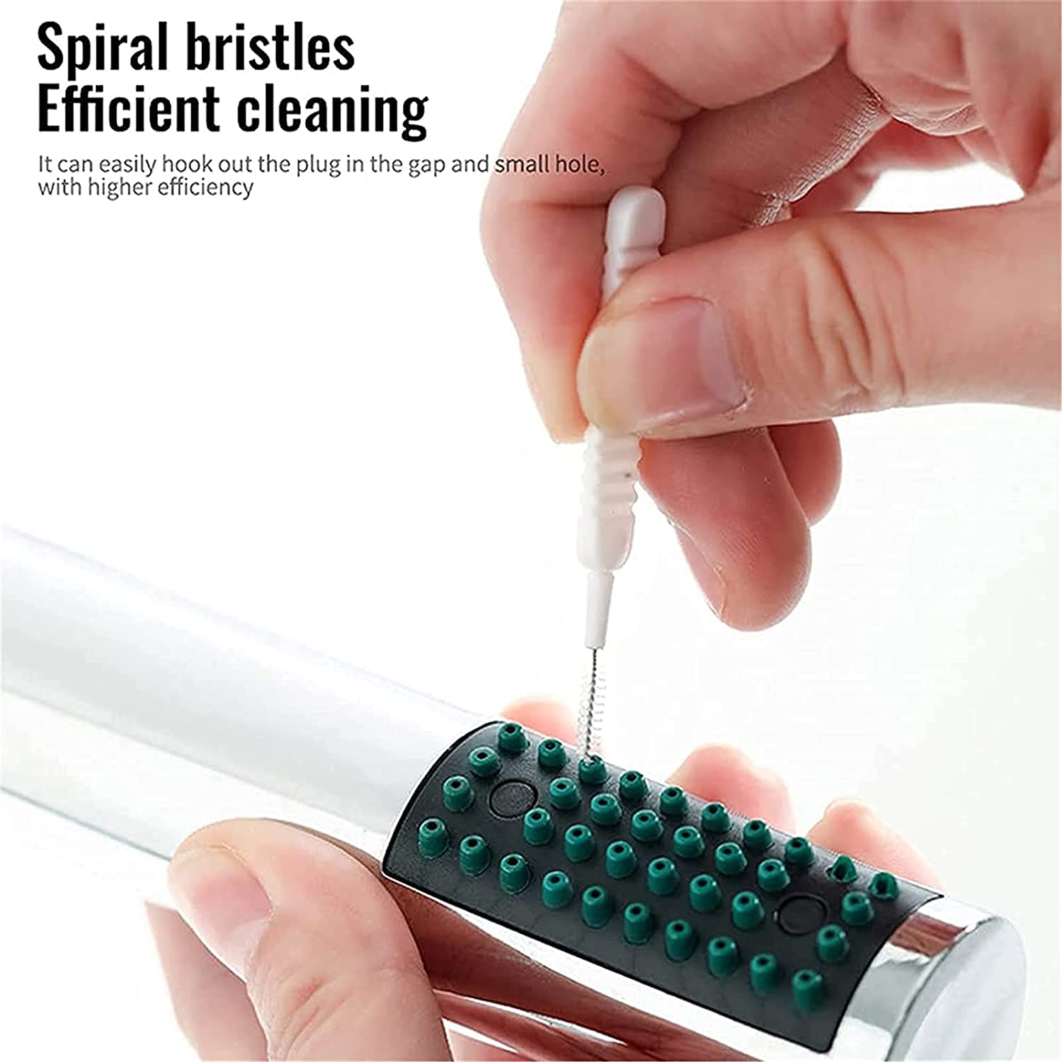 Set 10 perii pentru desfundarea duzelor, Zola®, din capetele de dus sau ...