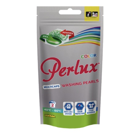Detergent Super Compact Perlux pentru rufe color, 2 buc - eMAG.ro