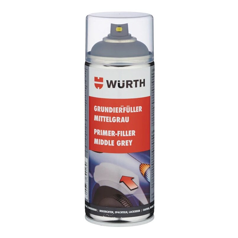Primer filler Wurth, 400ml, gri mediu - eMAG.ro