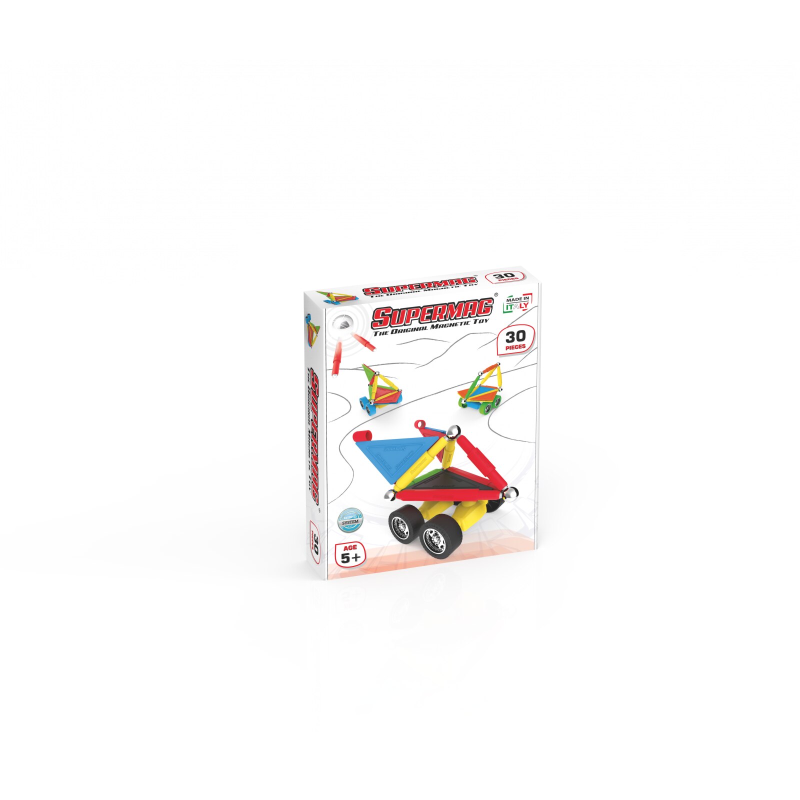 Магнитен конструктор Supermag Projects Cars 30 части - eMAG.bg