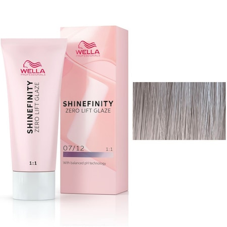 Полуперманентна прозрачна боя за коса Wella Professionals Shinefinity ...