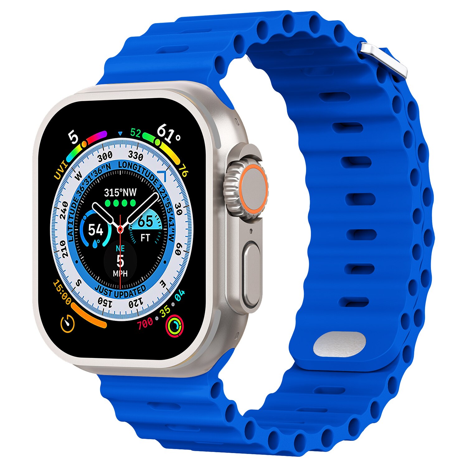 TU&YA® Premium силиконова каишка, за Apple Watch 8/7/6/5/4/3, дисплей ...