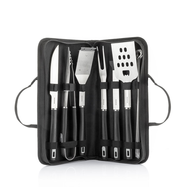 Kit 12 Ustensile pentru Gratar, Geanta de Transport, BBset InnovaGoods ...