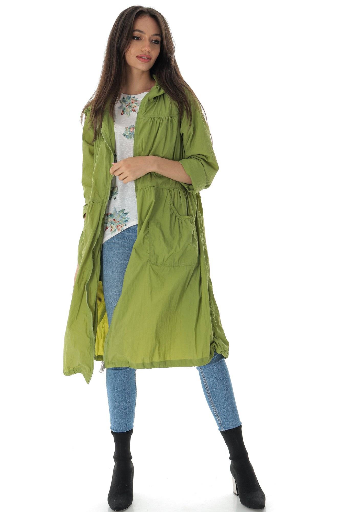 Trenci chic Roh JR617 cu buzunar adanci - eMAG.ro
