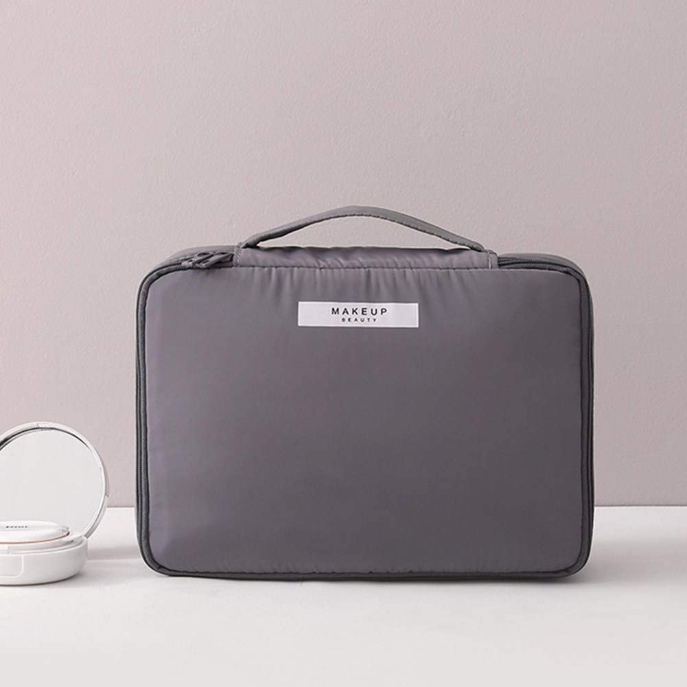 Set voiaj, Geanta Cosmetice si Portfard, Hippo Store, Impermeabil, Gri ...