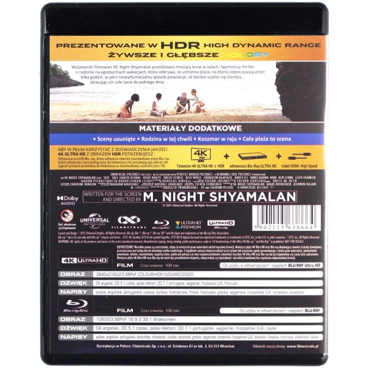 Idő [Blu-Ray 4K]+[Blu-Ray] - eMAG.hu