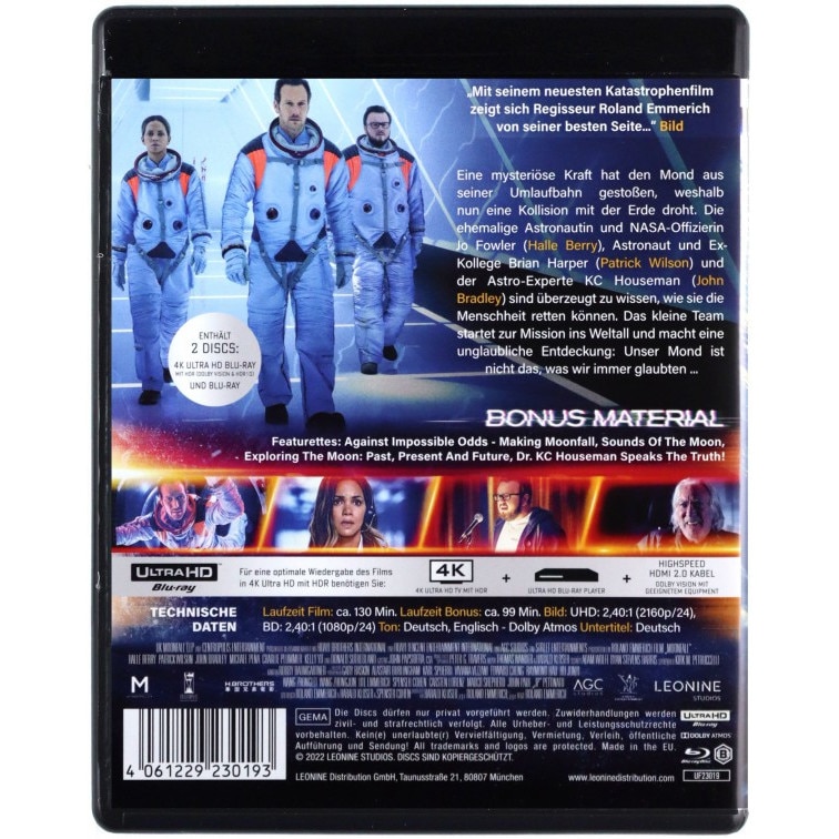 Moonfall [Blu-Ray 4K]+[Blu-Ray] - eMAG.ro