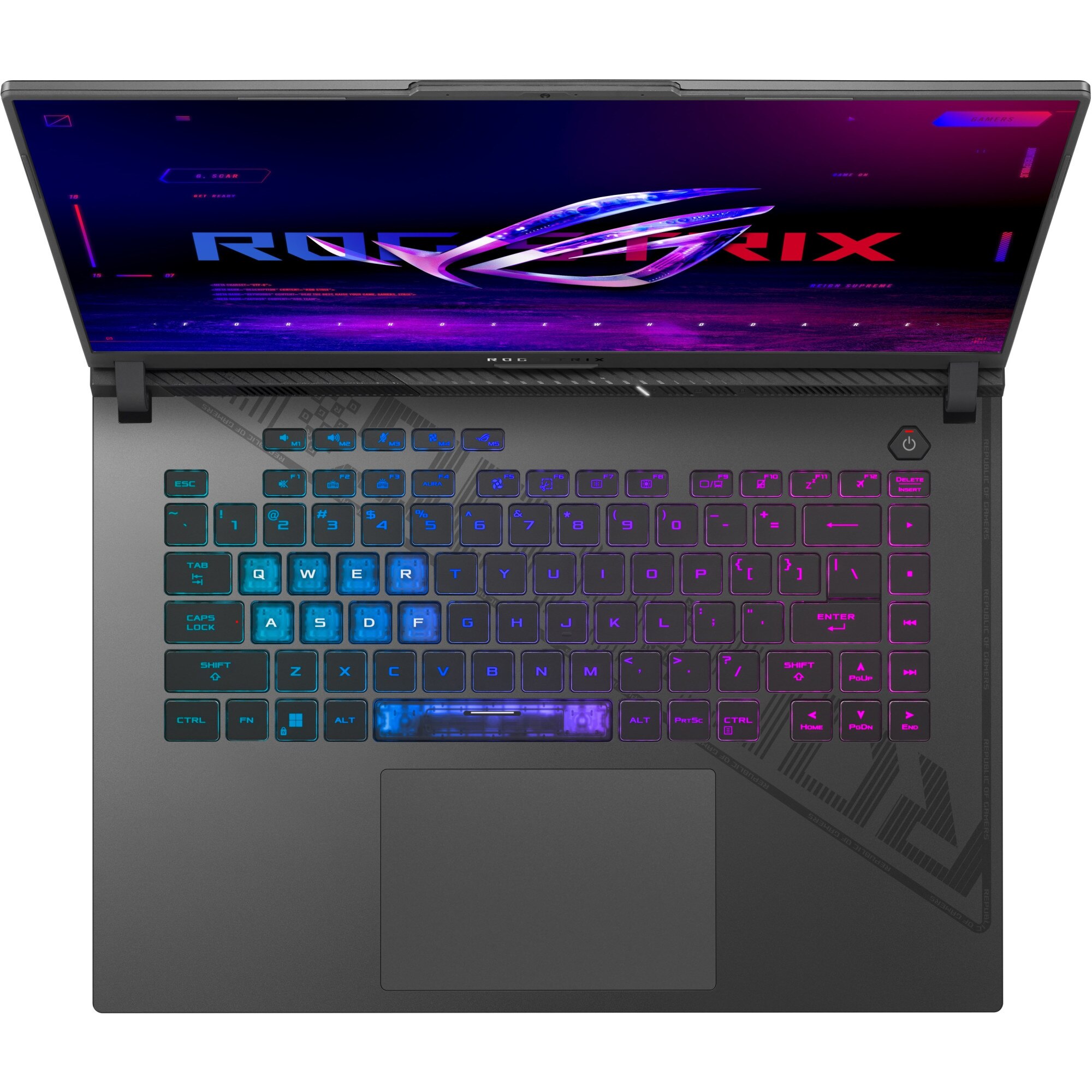 Лаптоп ASUS ROG Strix G16 G614JI-N3093 с Intel Core i7-13650HX (1.9/4 ...