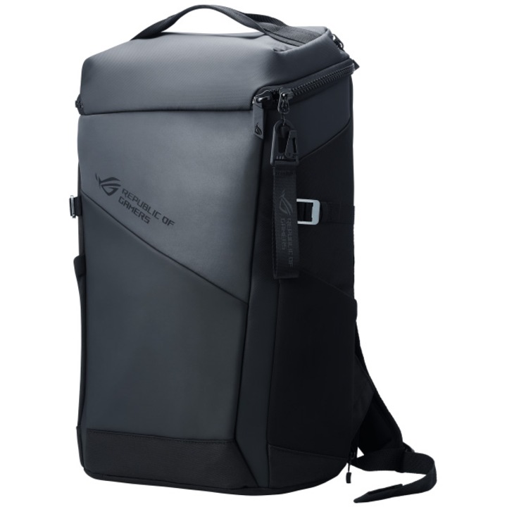 Rucsac laptop ASUS ROG Ranger BP2701 17”, Cybertext Edition, rezistent ...