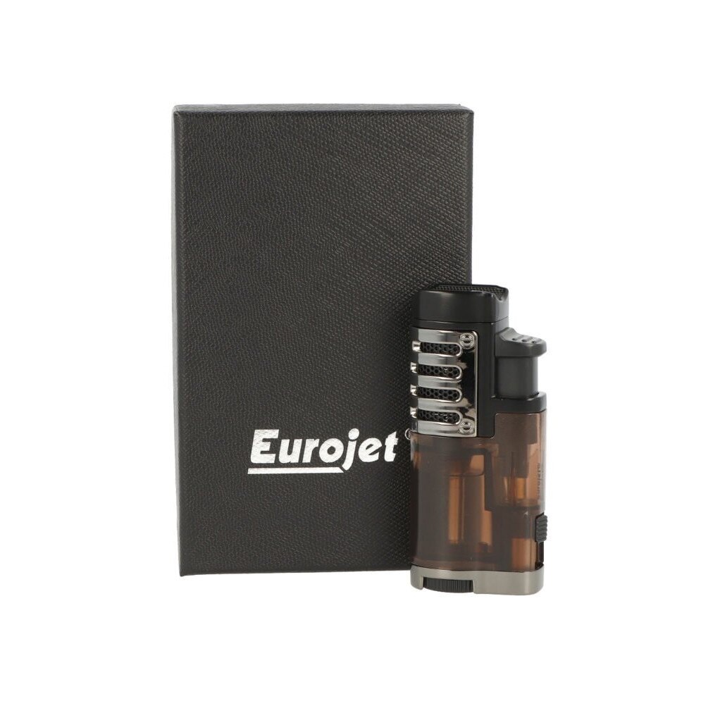 Bricheta Eurojet cu trei arzatoare, reglabila, reincarcabila cu gaz ...