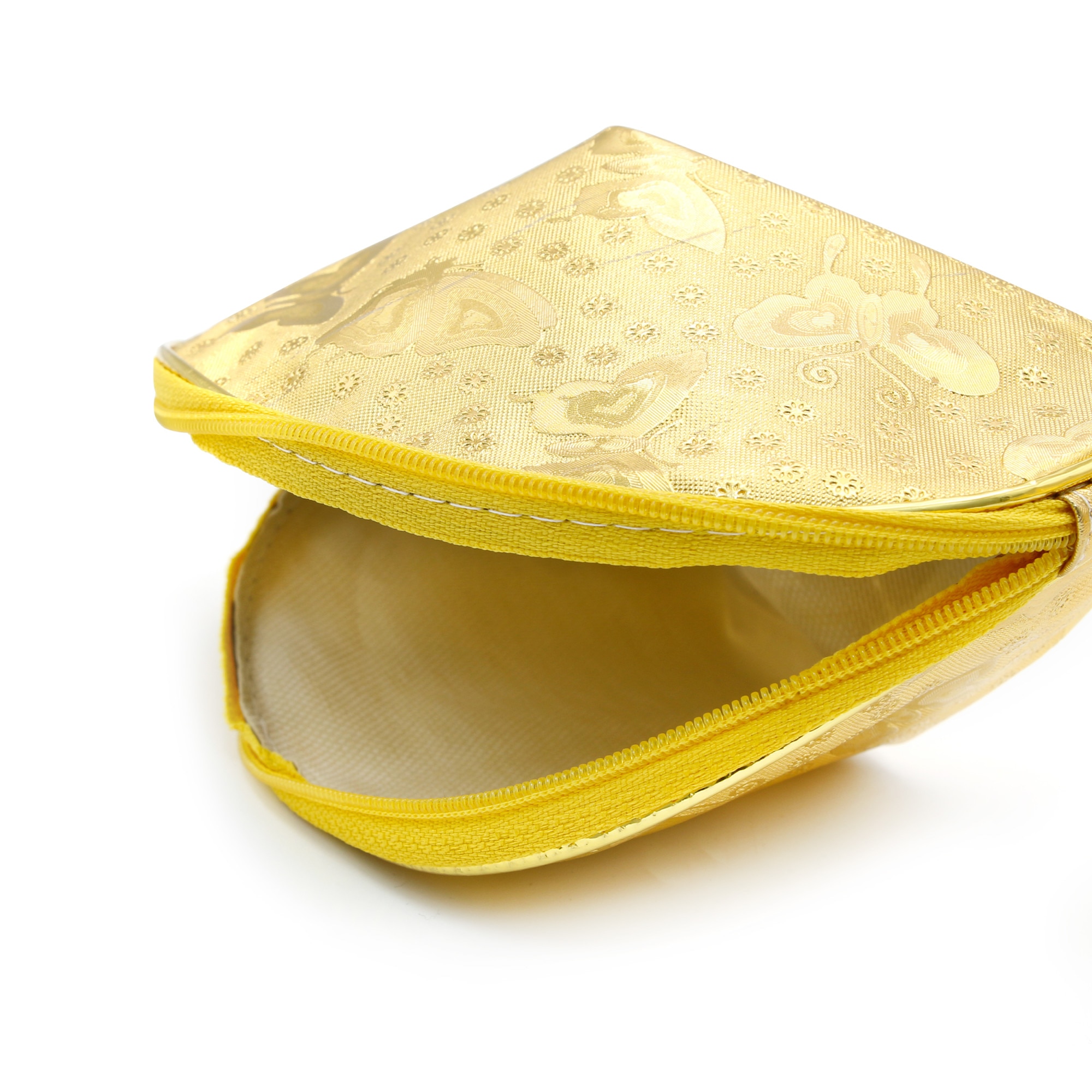 Set 3 gentute cosmetice, Global Fashion, Auriu - eMAG.ro