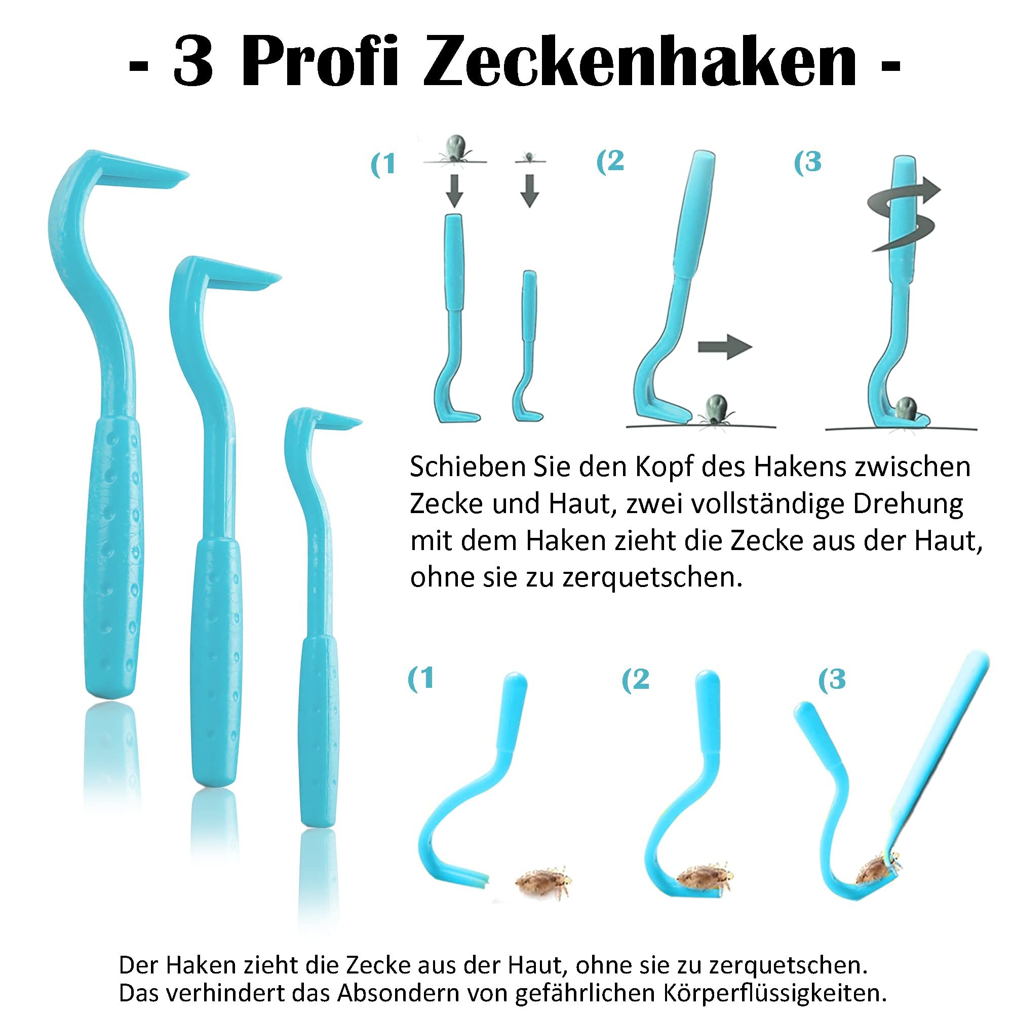 Set pensete pentru capuse pentru caini si pisici, Roffie, Otel ...