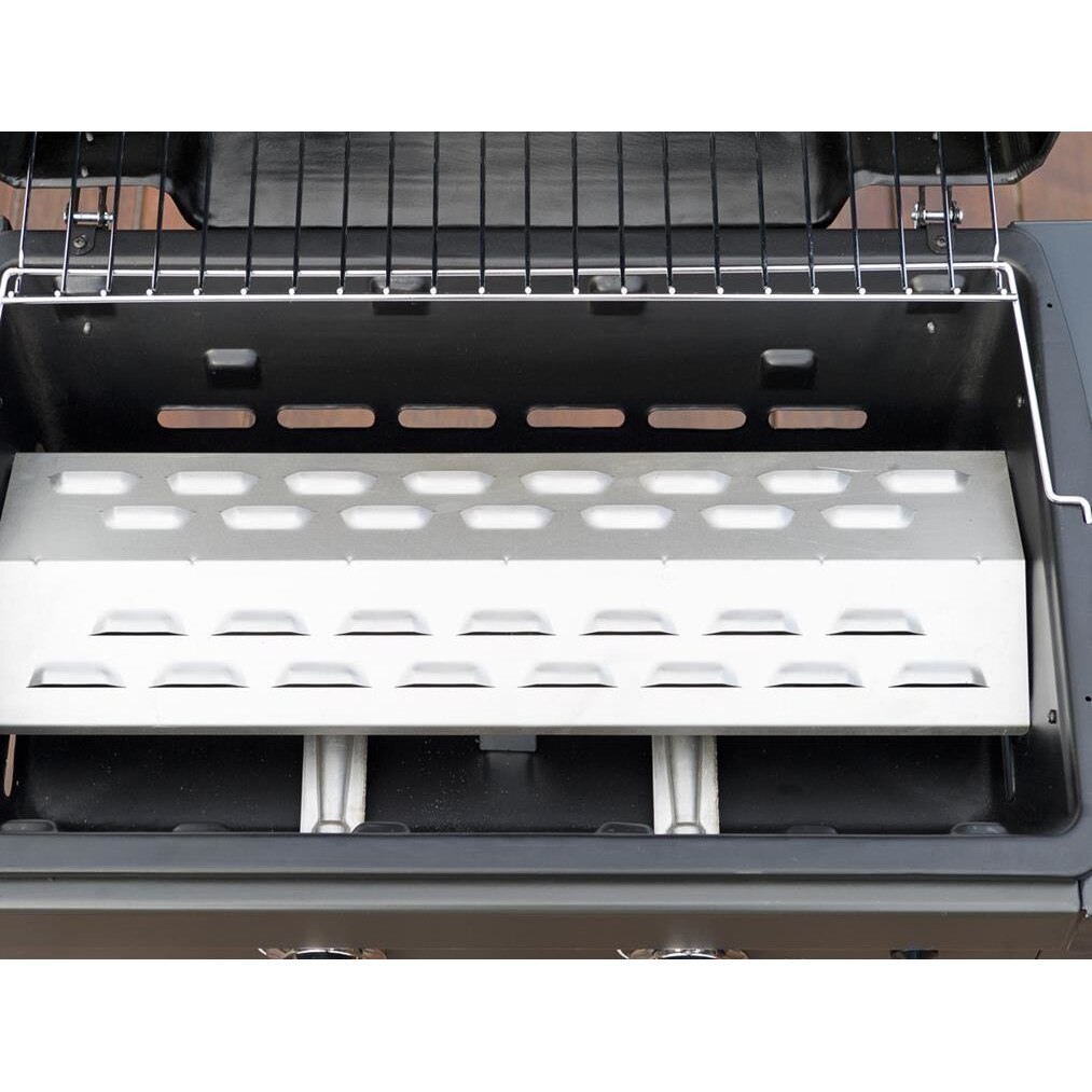 Gratar gradina, Campingaz, Otel/Inox, 7.5 kW, Negru/Argintiu - eMAG.ro