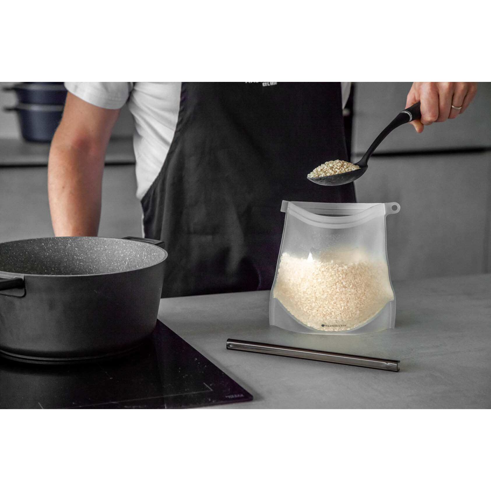 Punga alimentara reutilizabila, MasterClass, 1500 ml, Silicon ...