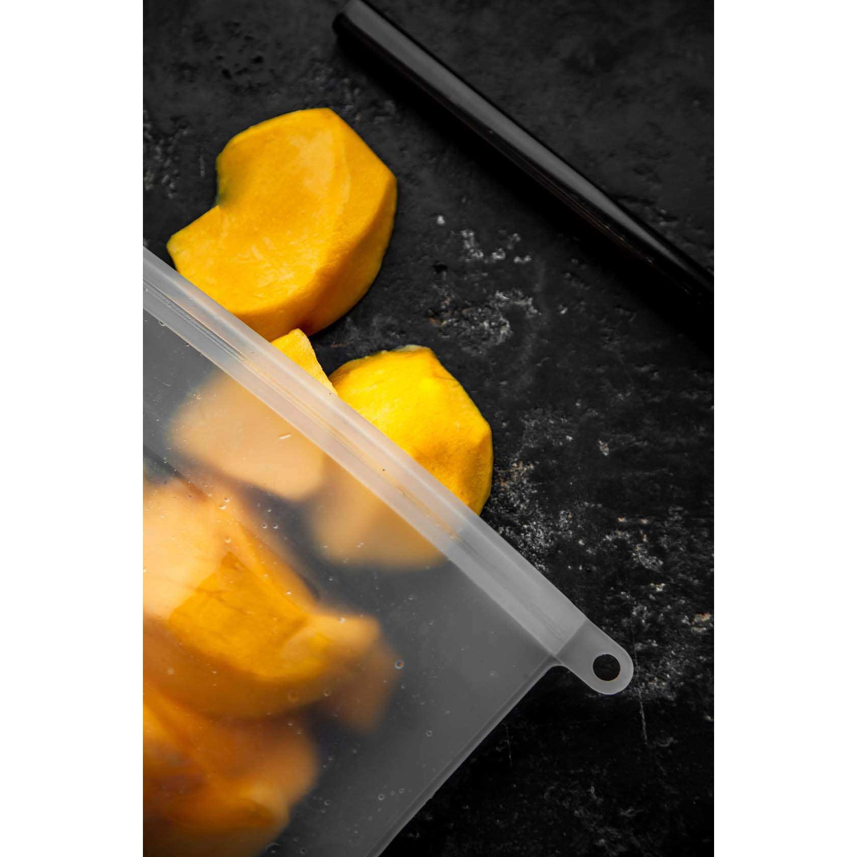 Punga alimentara reutilizabila, MasterClass, 1500 ml, Silicon ...