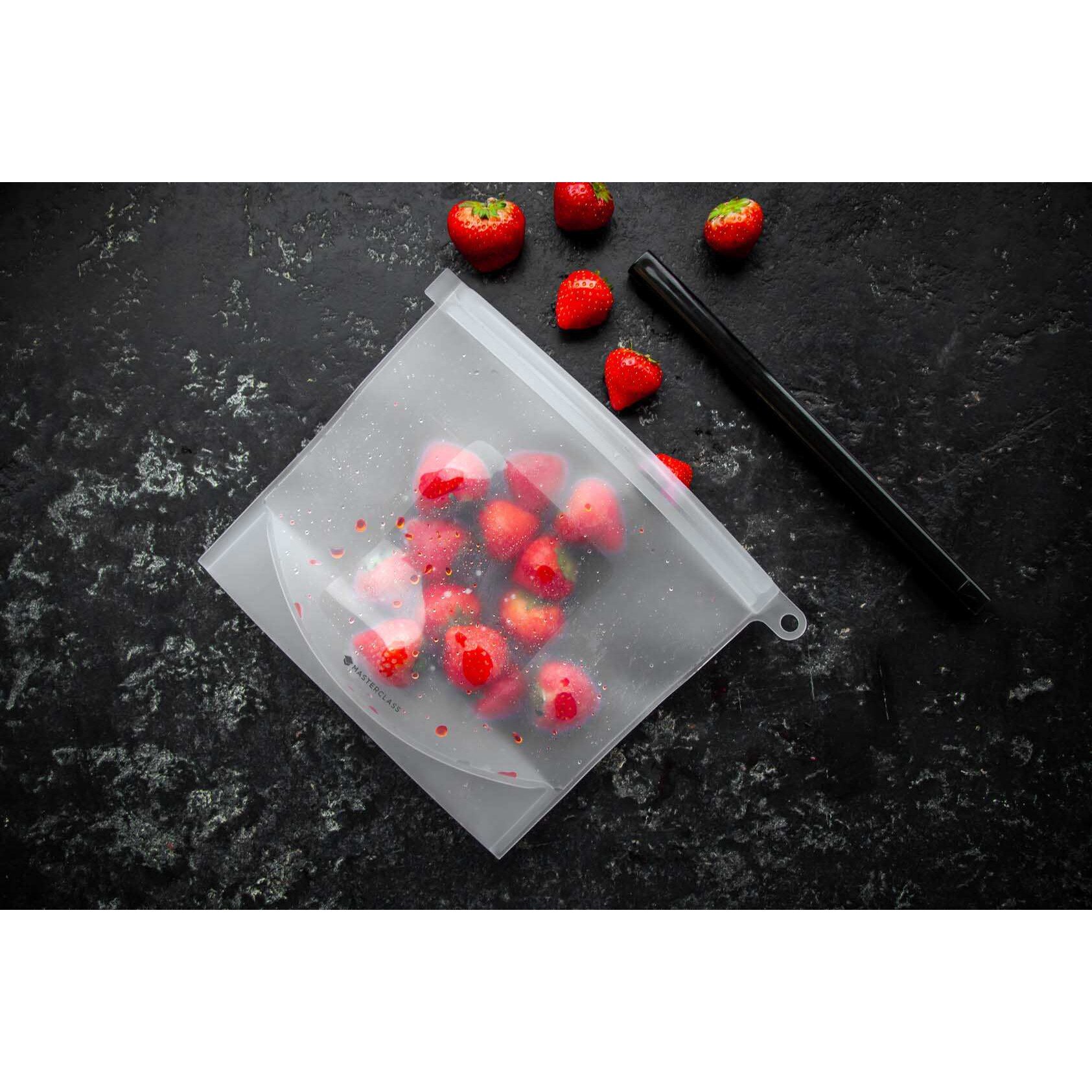 Punga alimentara reutilizabila, MasterClass, 1000 ml, Silicon ...
