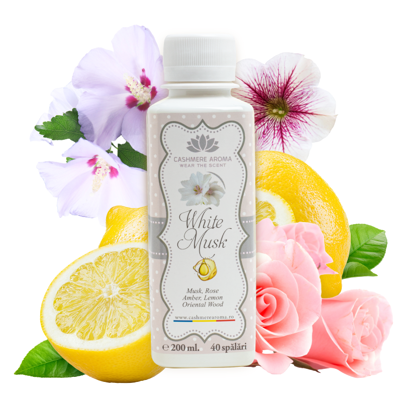 Парфюм за пране, Cashmere Aroma White Musk, 200 мл - eMAG.bg