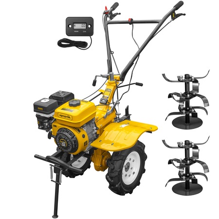 Motocultor AgroPro HS 1000, motor 7 CP, 3 viteze, latime lucru 65-95 cm ...