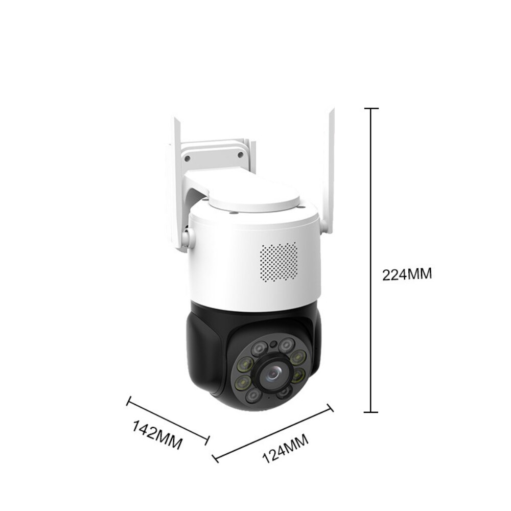 Camera de supraveghere WIFI 4MP, FULL HD, Exterior, Conectare Telefon ...