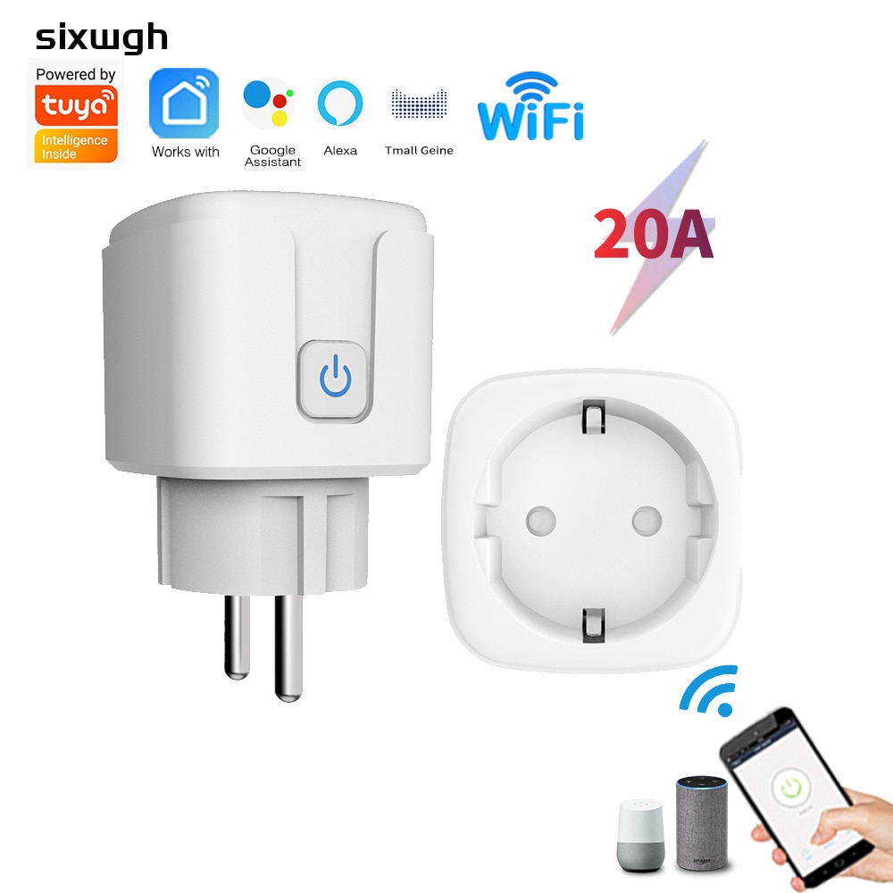 Set 2 Prize Inteligente Smart, WiFi, 20A, Monitorizare Consum ...