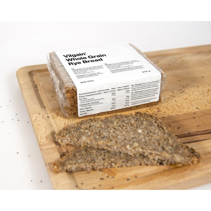 Paine de secara, Vilgain, Organica, Seminte de chia, 375g - eMAG.ro