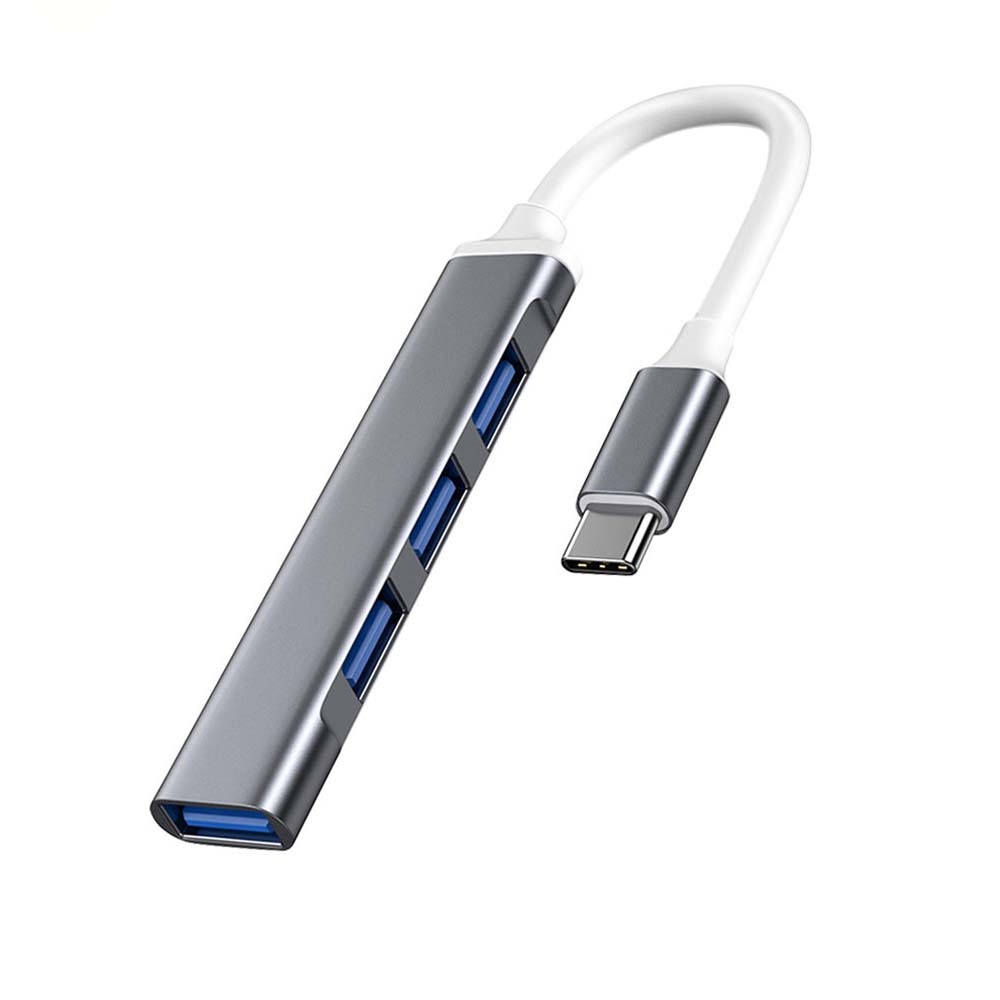 Adaptor HUB cu 4 porturi USB mama si conector USB tip C tata elSales ...