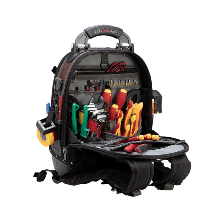 Rucsac scule cu 46 buzunare, Veto Pro Pac TechPac, baza rezistenta la ...