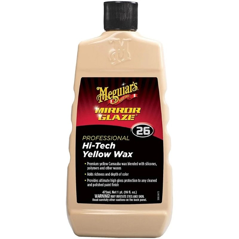 Meguiar's Hi Tech Yellow Wax Autóviasz + kulcstartó - eMAG.hu