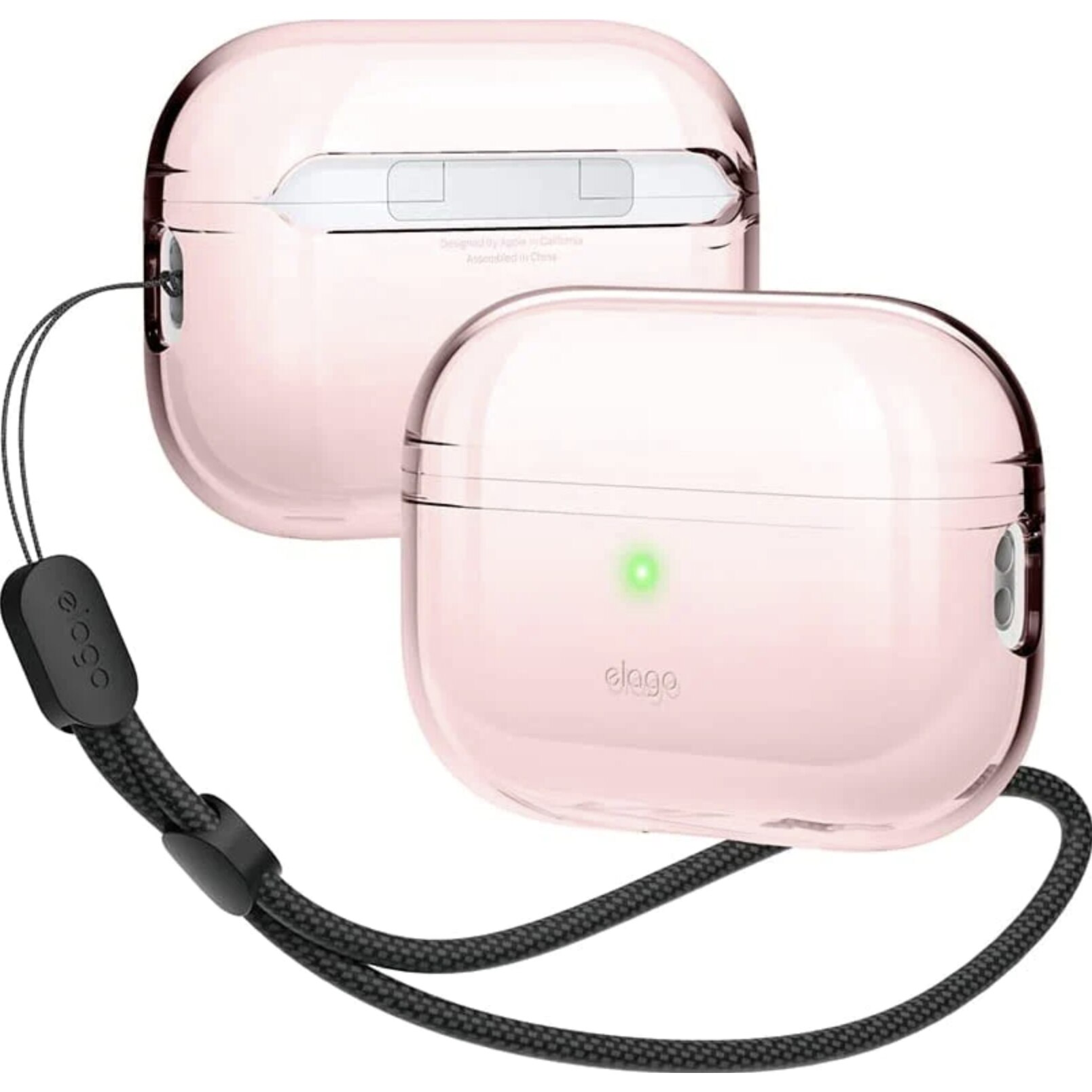 Husa pentru Apple AirPods Pro 2, Elago, Poliuretan Termorezistent/Nylon ...