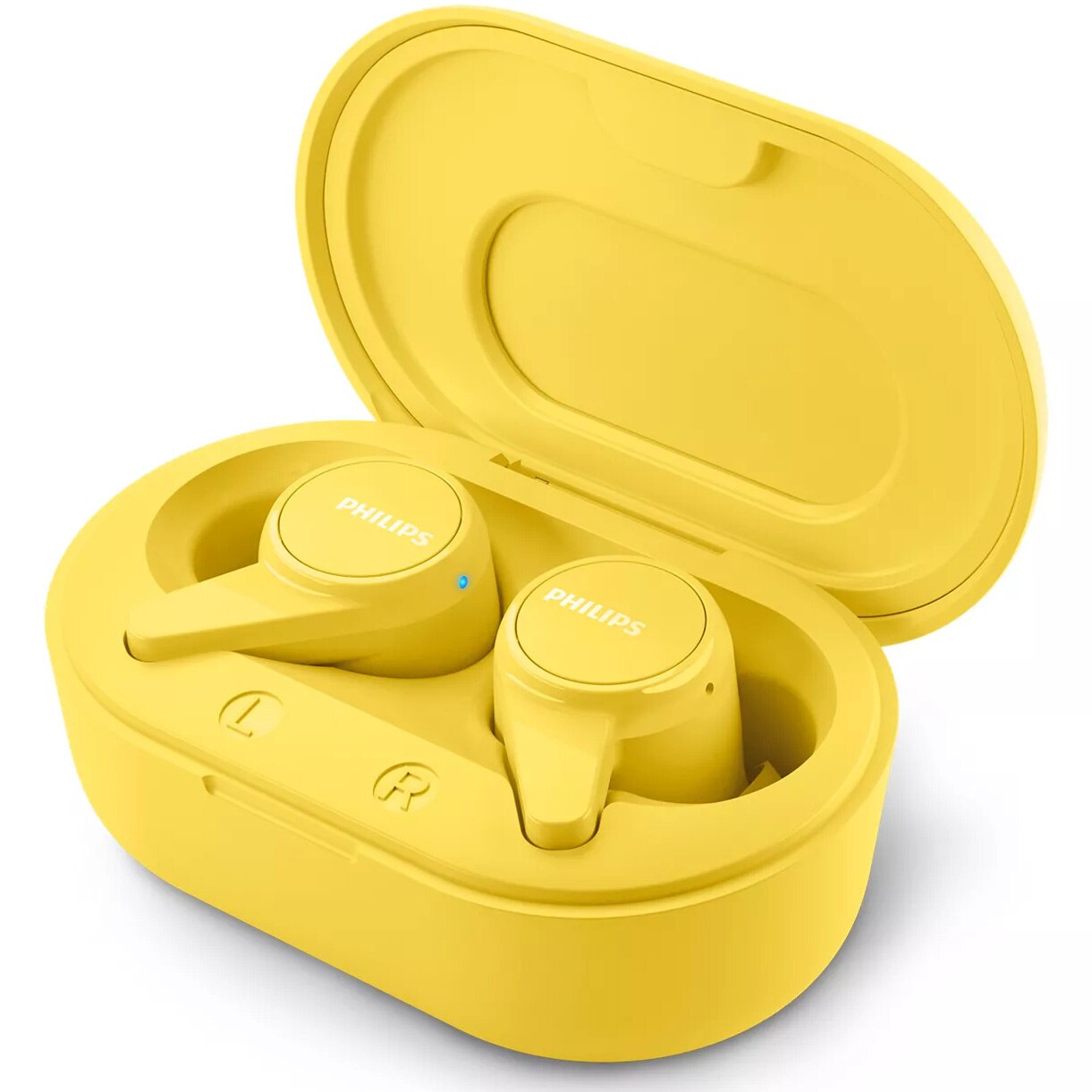 Безжични слушалки Philips TAT1207YL/00, In-Ear, Bluetooth, Жълт - eMAG.bg