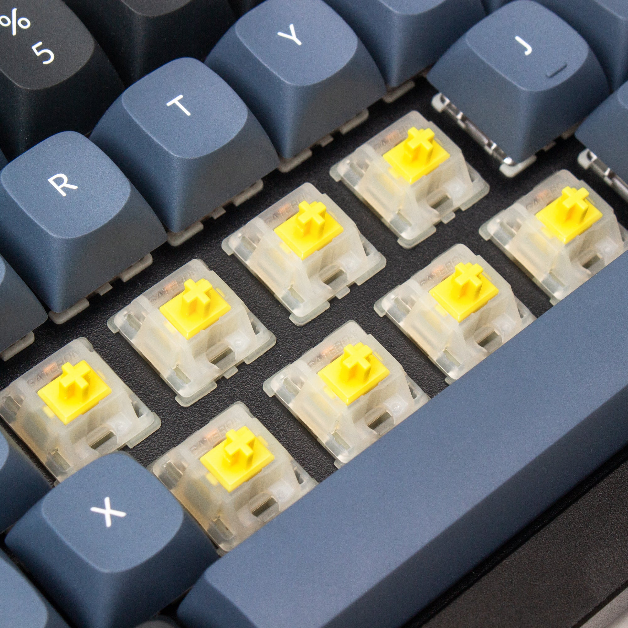 Set switch-uri pentru Tastaturi Mecanice Gateron KS-3 Milky Pro Switch ...