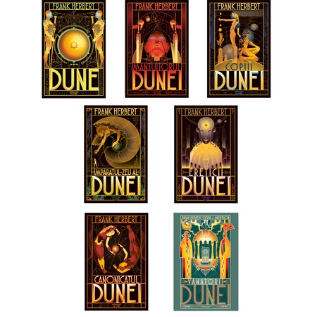 Set Dune 7 volume - Frank Herbert, Brian Herbert, Kevin J. Anderson ...