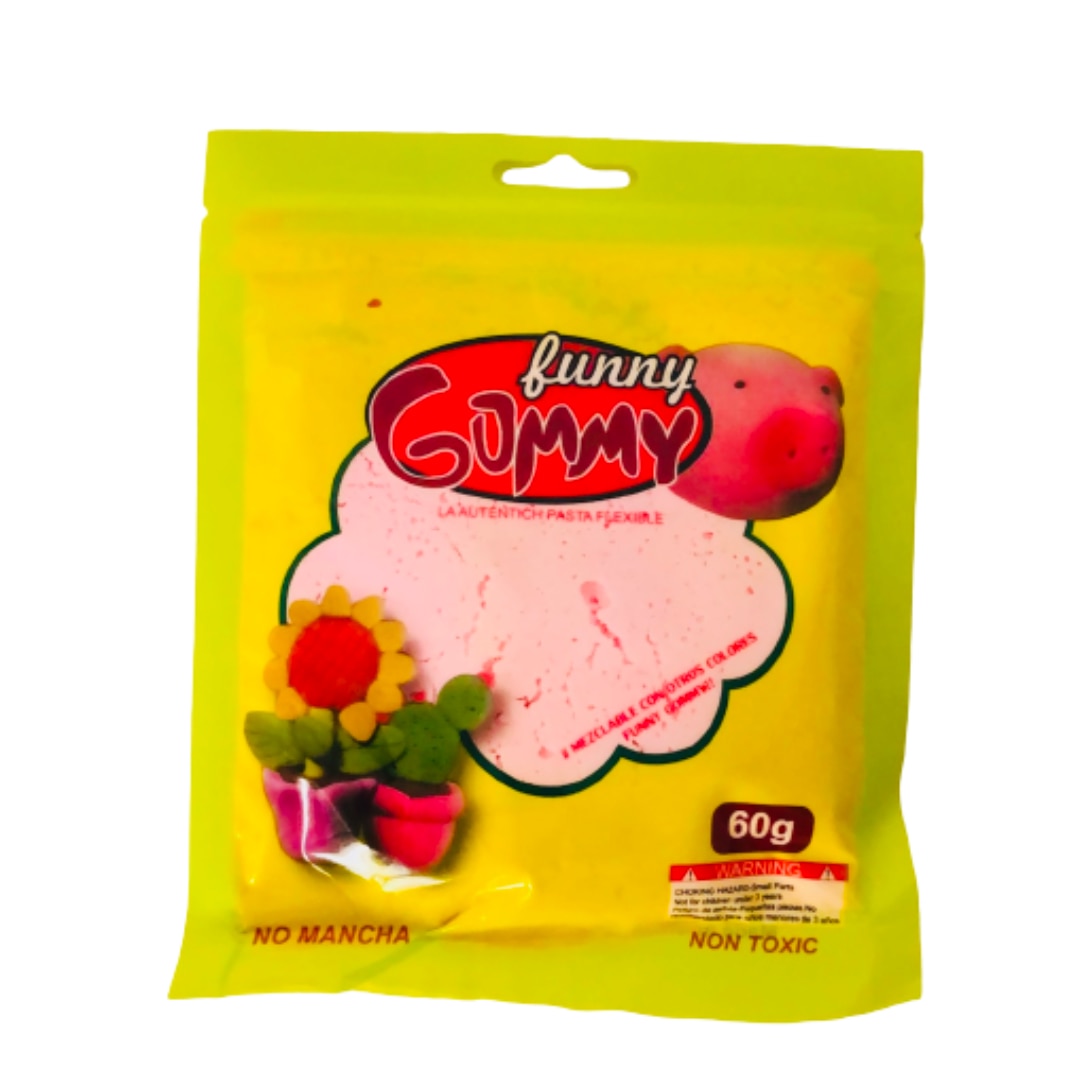 Plastilina modelaj, spuma flexibila, roz deschis, 60 g - eMAG.ro