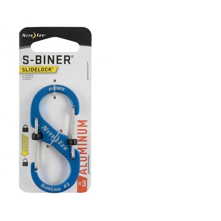 Carabina S-Biner Nite Ize Albastru Dimensiunea 3 - eMAG.ro