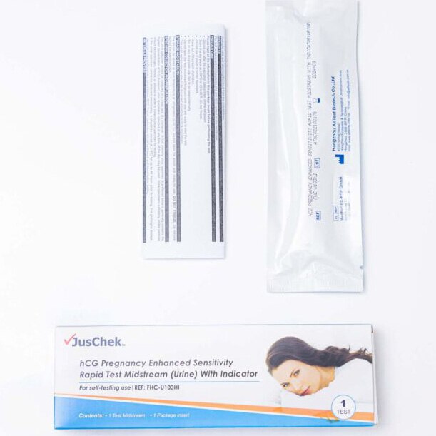 Test rapid de sarcina - HCG (urina), cu sensibilitate crescuta, cu ...