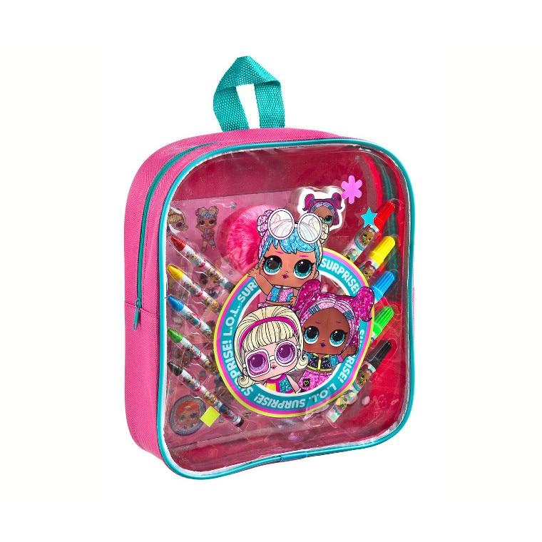Set de colorat, Undercover, LOL Surprise, in rucsac, Multicolor - eMAG.ro