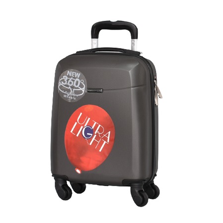 Troler, Perfect line, 50x20x30cm, Grej inchis - eMAG.ro