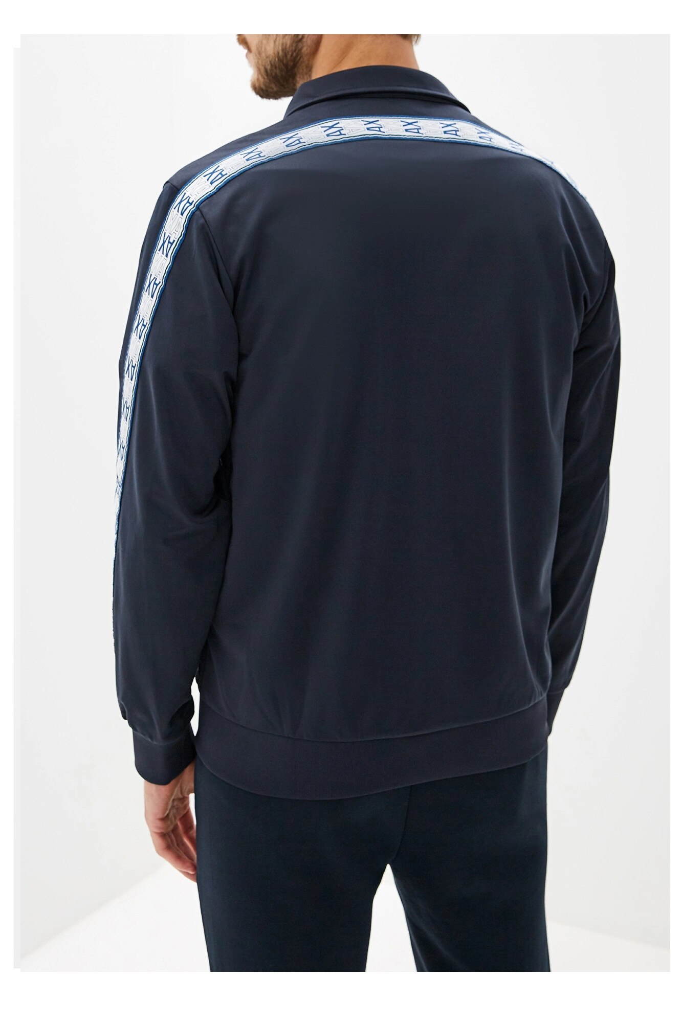 Hanorac barbati Armani Exchange Vanguard, Albastru inchis, L - eMAG.ro