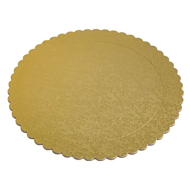 Set 3 platouri pentru tort, prajituri, carton, multicolor, 26 cm, 28 cm ...