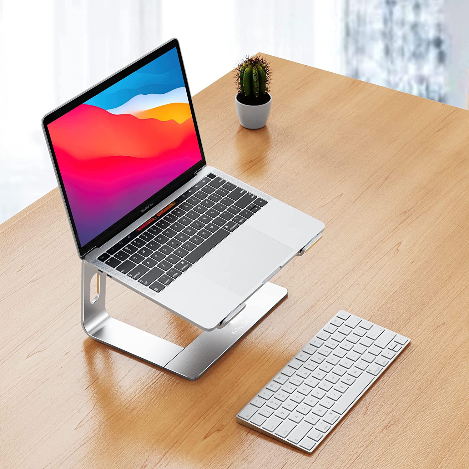 Suport pentru laptop, ergonomic, portabil, detasabil, compatibil cu ...