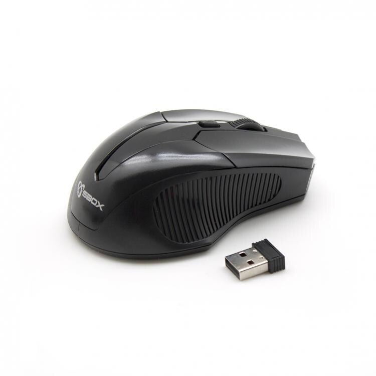 Mouse Wireless SBOX M-9017, Negru - eMAG.ro