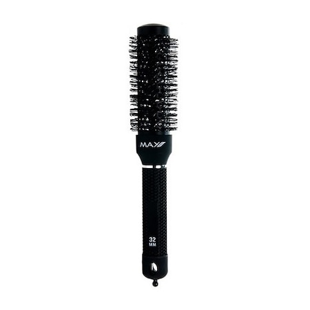 Perie de par rotunda, Max Pro Ceramic Styling Brush, 32 mm, Negru - eMAG.ro