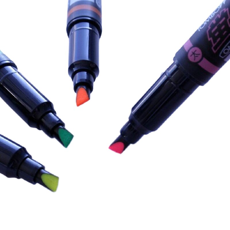 Set 5 Markere Highlighter Tombow, Culori Neon - eMAG.ro