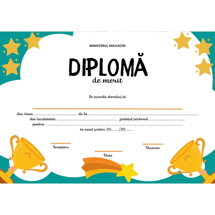 Diploma de merit primar ARQ005 - eMAG.ro
