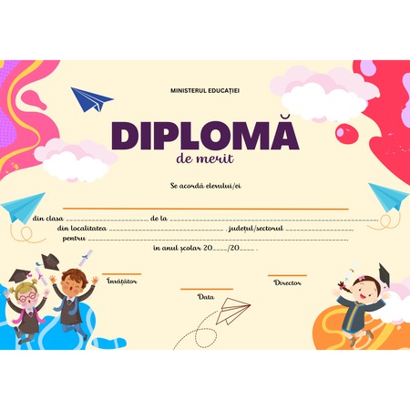 Diploma de merit primar ARQ007 - eMAG.ro