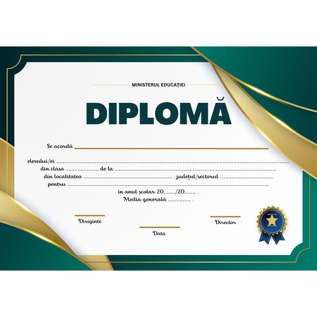 Diploma gimnaziu - liceu ARQ009 - eMAG.ro